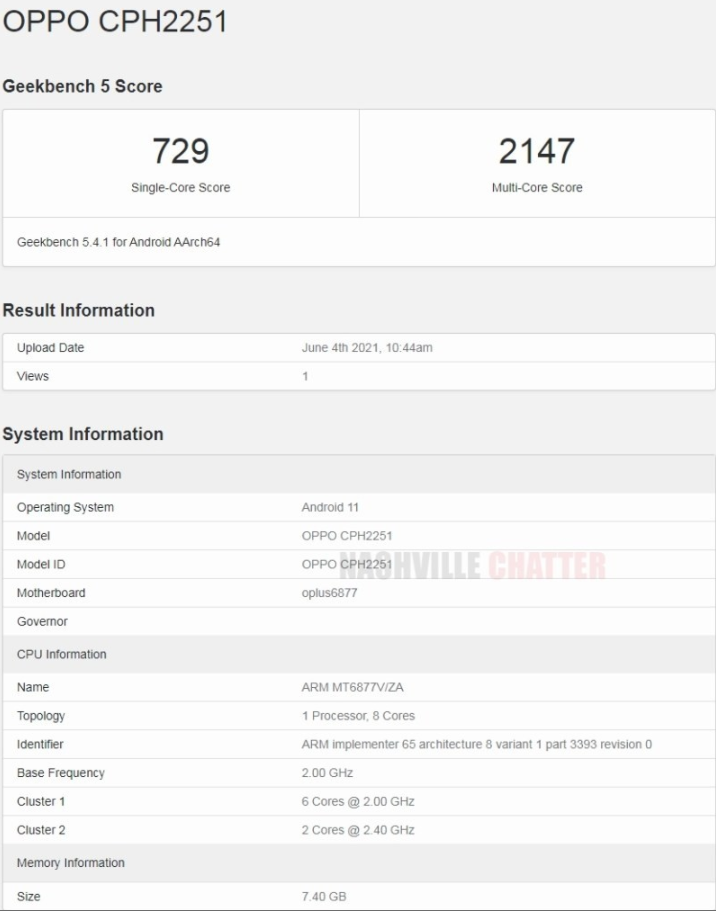 MediaTek Dimensity 900 İşlemcili OPPO Telefonu Geekbench'te Görüldü ...