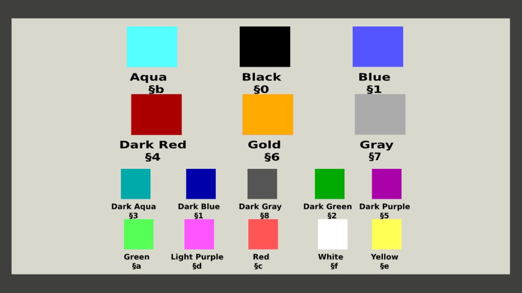 Minecraft Renk Kodları Neler? - Technotoday