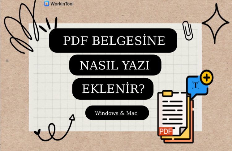 PDF Belgesine Yazı Ekleme Nasıl Yapılır? (Windows ve Mac) - Technotoday