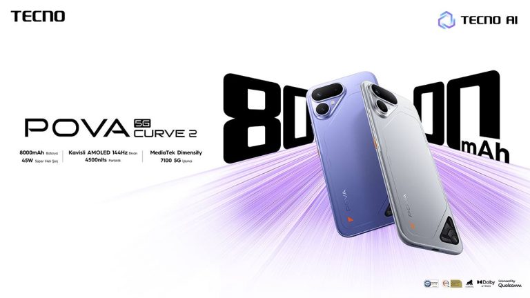 TECNO POVA Curve 2 5G Mağazalarda Yerini Aldı - Technotoday